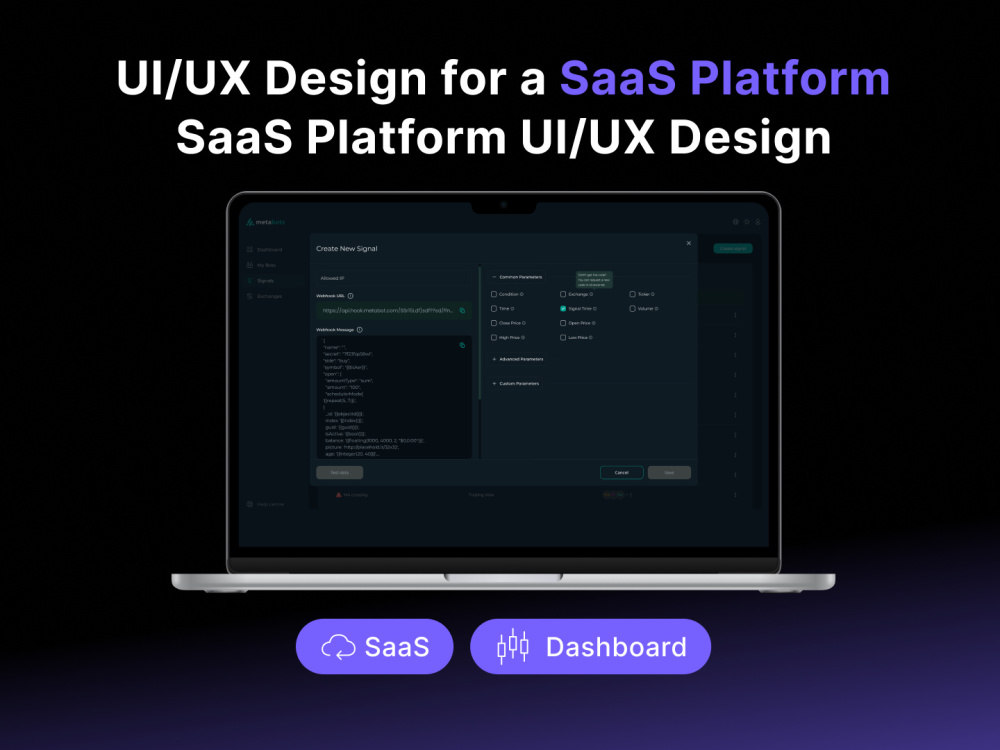 UI/UX design for a SaaS platform | SaaS platform UI/UX design | Upwork