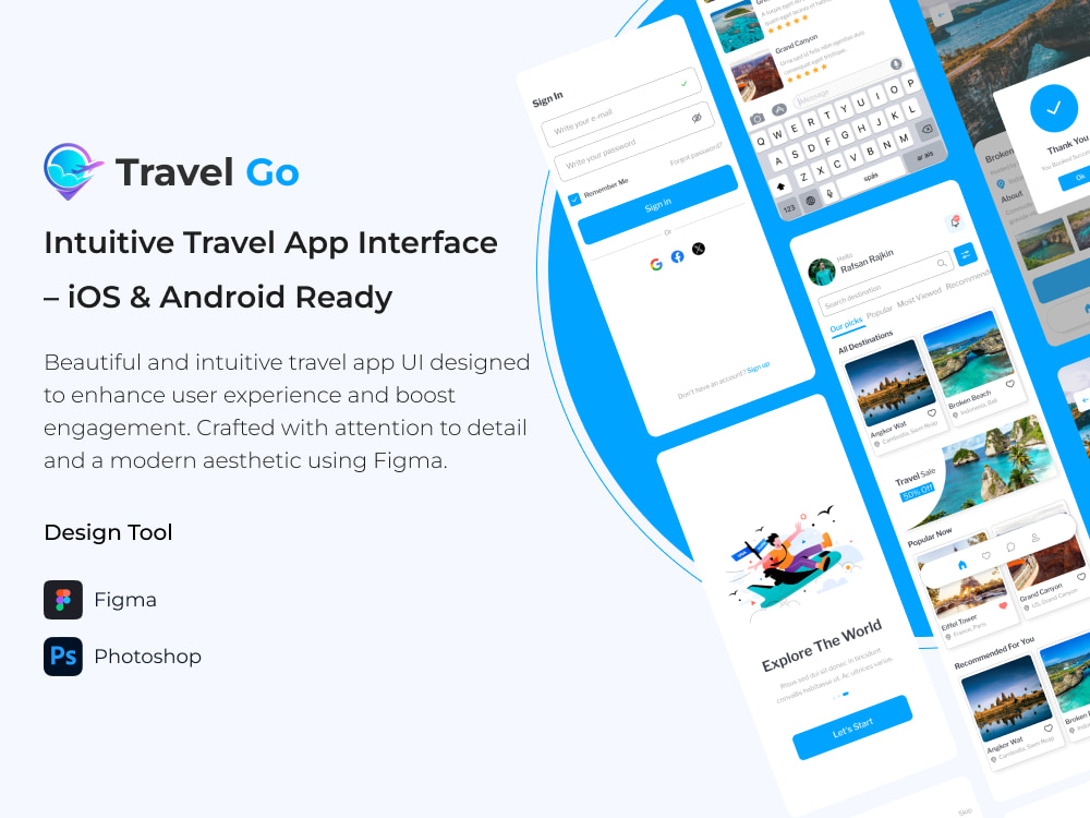 A modern and user-friendly mobile app UI/UX design that boosts ...
