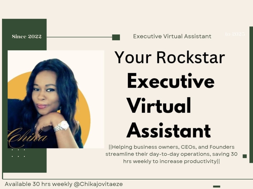 A Rockstar Executive Virtual Assistant | Upwork