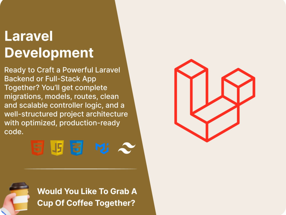 A Laravel | Full-Stack Developer | Laravel Developer | Upwork