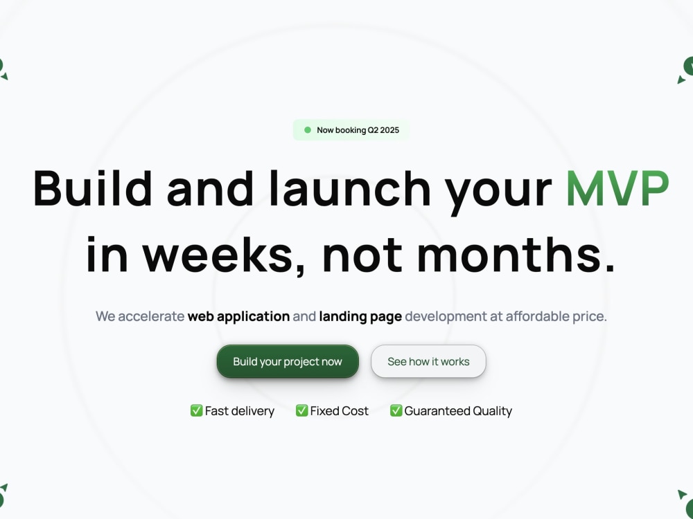Full scale web application, MVP, and SaaS super-fast! | Upwork