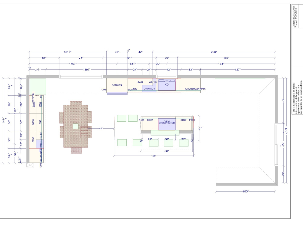 Professional Kitchen Design in 2020 Design with Renders & Plans | Upwork