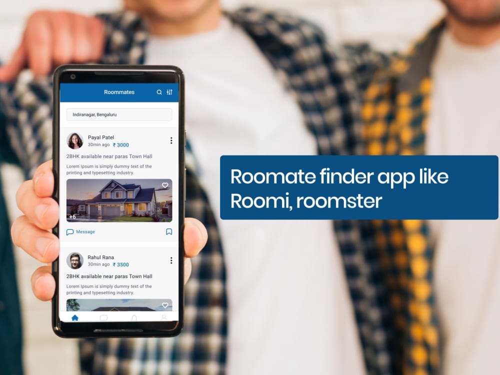 A Roommate Finder App like Roomi, Roomster, and SpareRoom | Upwork