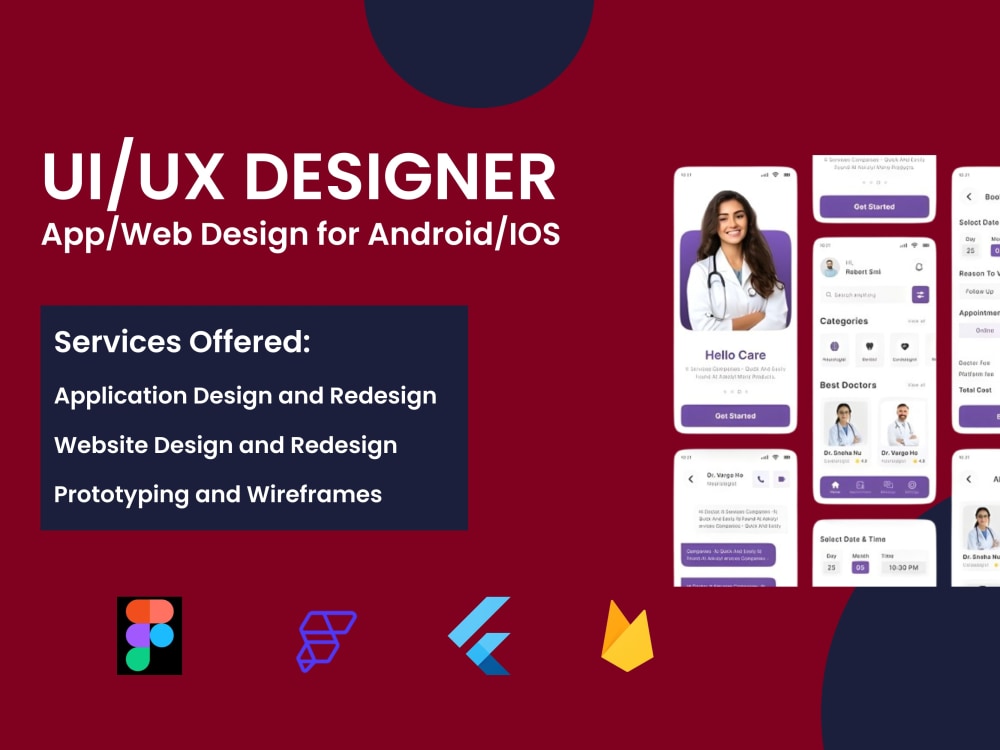 UI UX Designer | UI UX Design| Mobile UI UX Designer| Figma Wireframe UI UX | Upwork