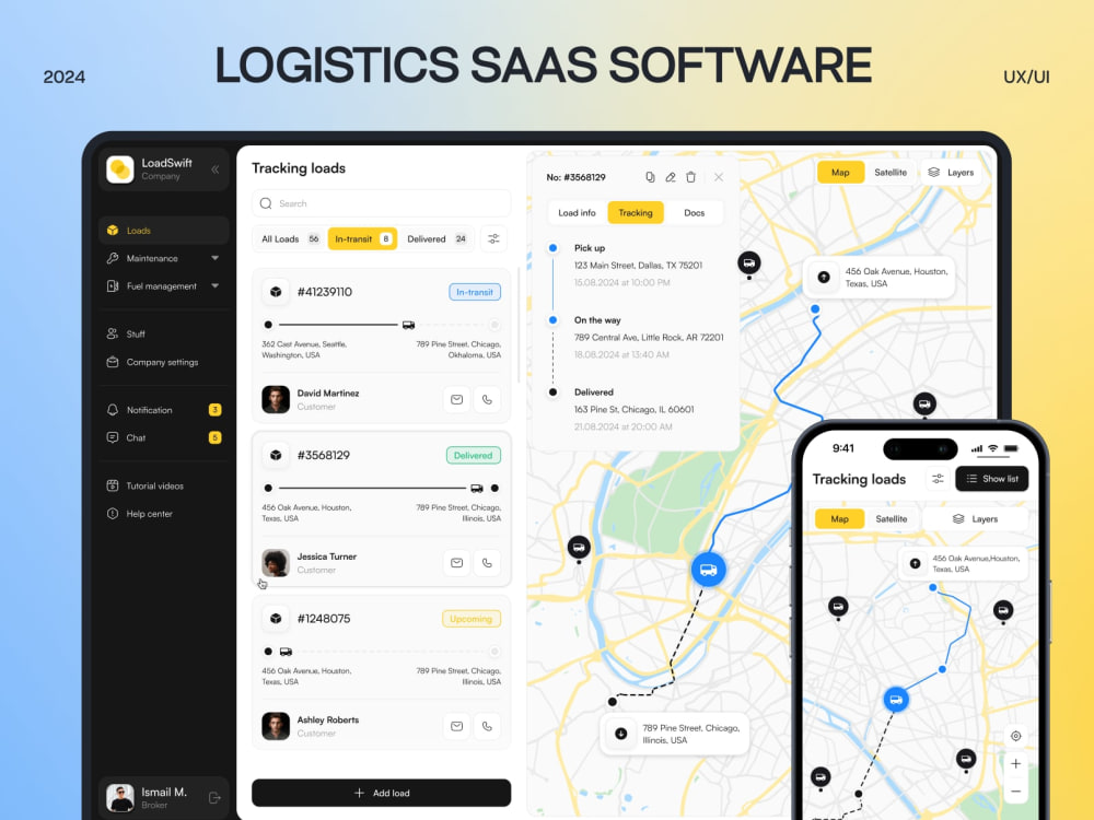 UI/UX Design for SaaS Platform, Web & Mobile App, CRM ERP System Design | Upwork