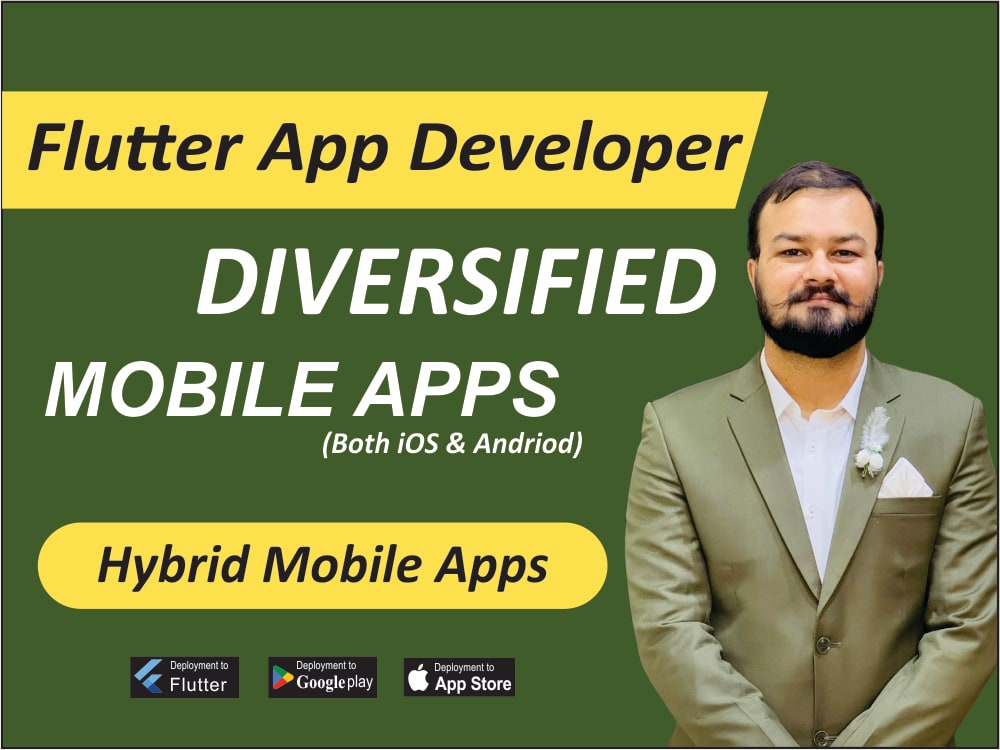 Custom Iosandroid Mobile App In Flutter Flutter App Flutter Developer Upwork