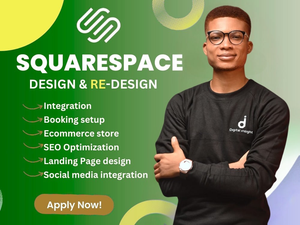 Squarespace website design, Redesign Squarespace website | Upwork