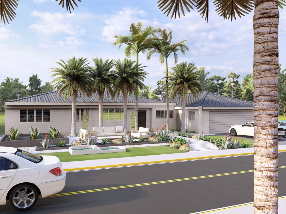 Front and backyard landscape Modelling and Renderings | Upwork