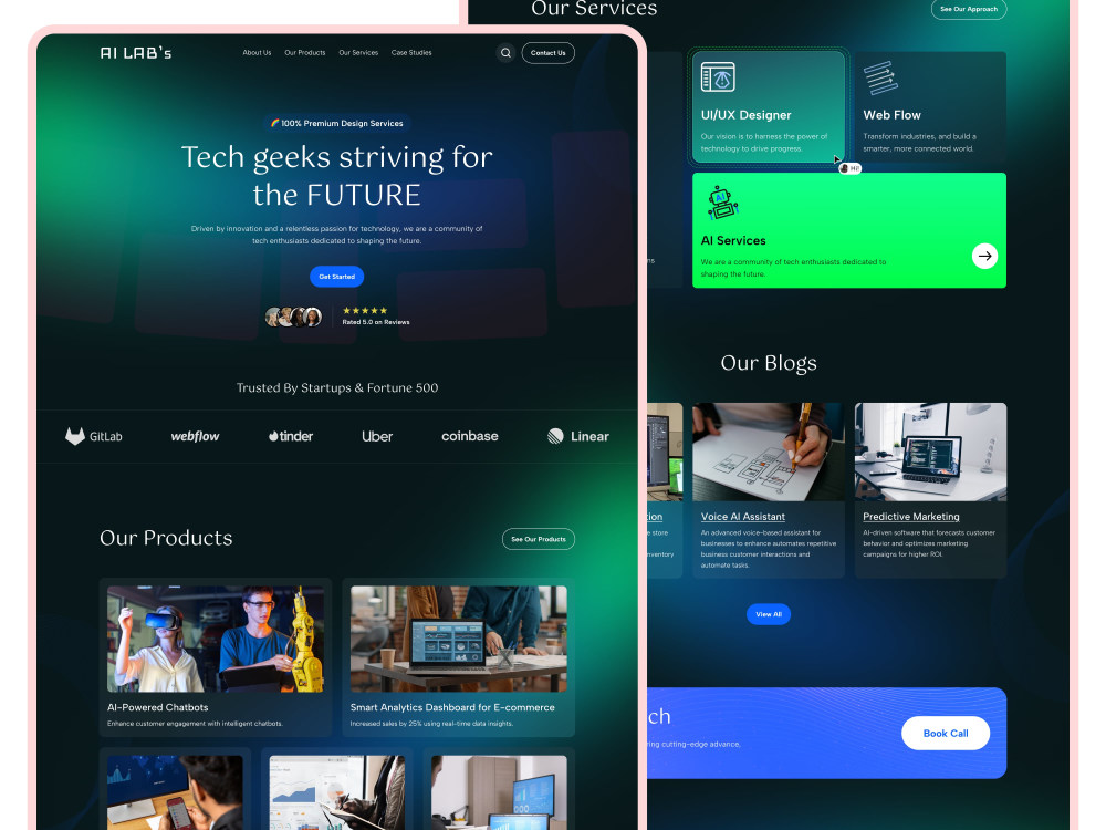 High-Converting Landing Page Design | Figma Expert UI/UX Designer | Upwork