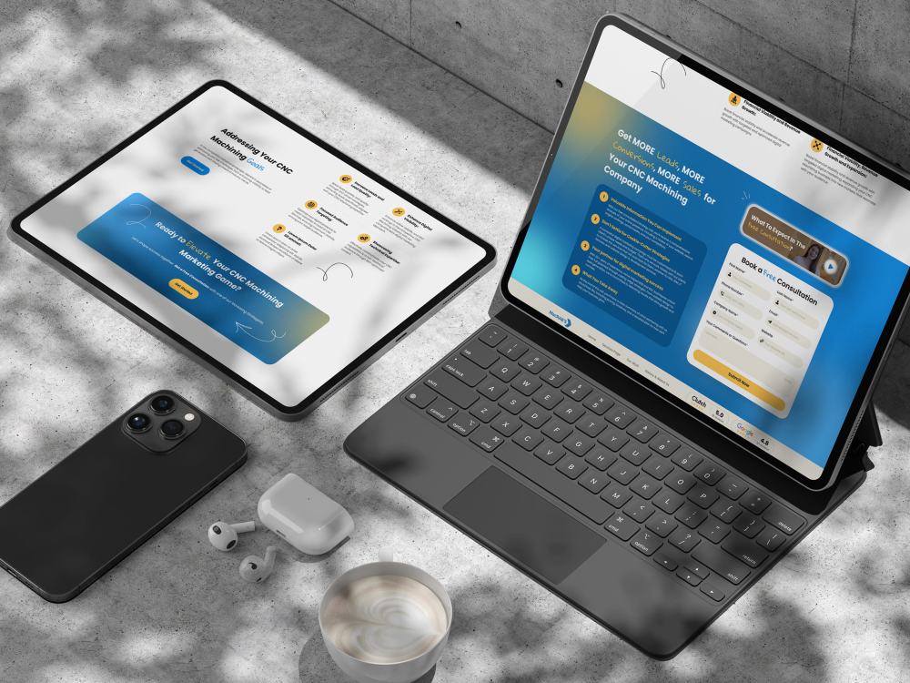 A Figma UI/UX Redesign for a Stunning and Functional Corporate Website ...