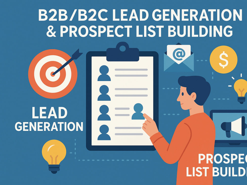 B2B Lead Research & List Building | Upwork