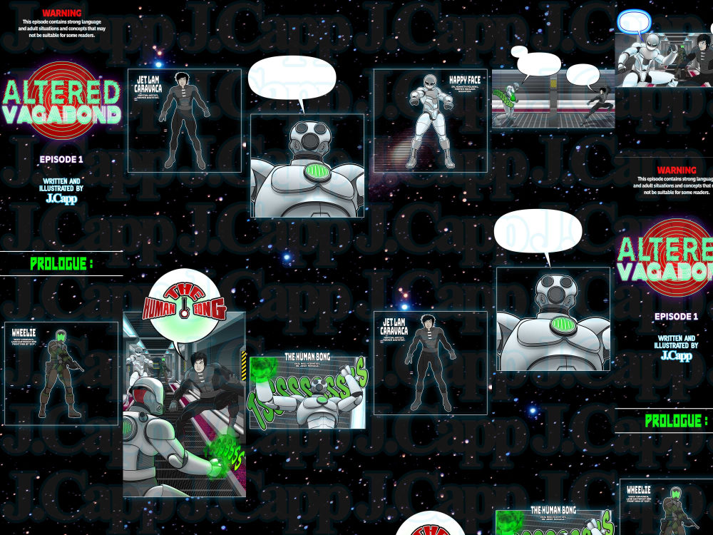 Your Standard Comic Converted into a Vertical Scrolling Webcomic. | Upwork