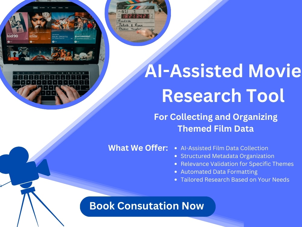 Automated Themed Film Data Extraction with AI | Upwork