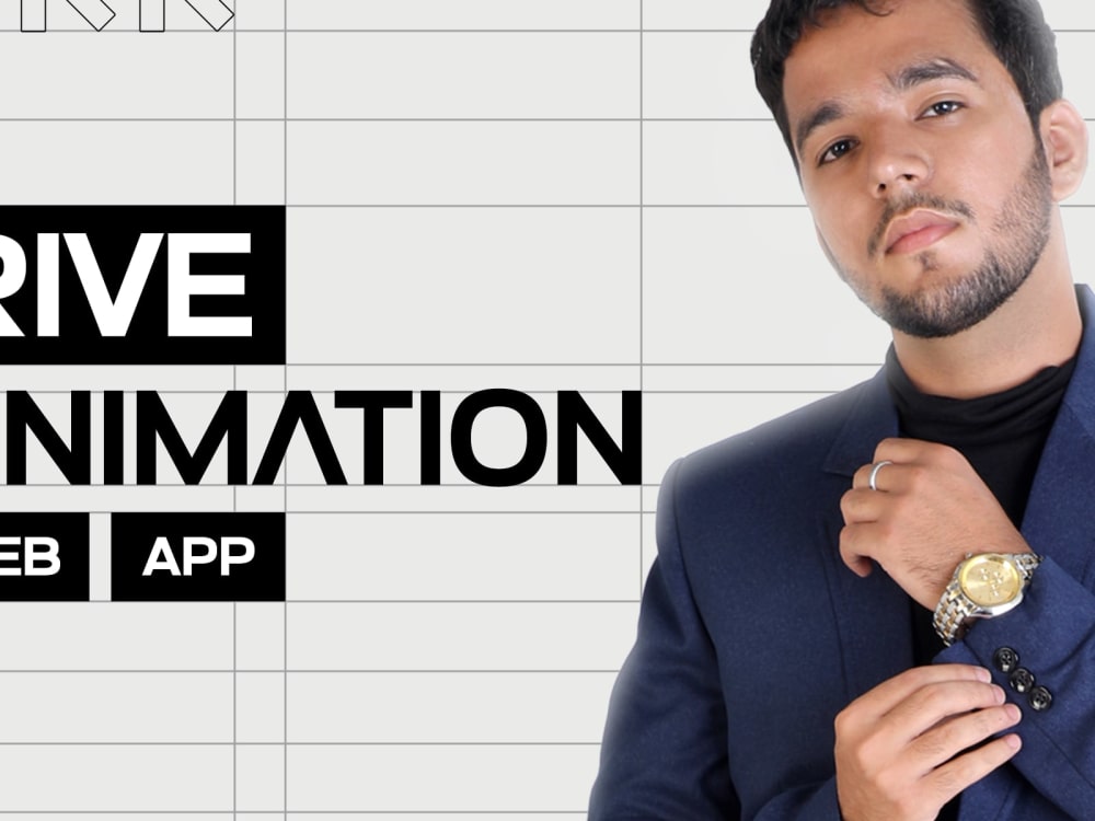 Custom Rive Animation Lottie/Rive Animation for Website and Apps | Upwork