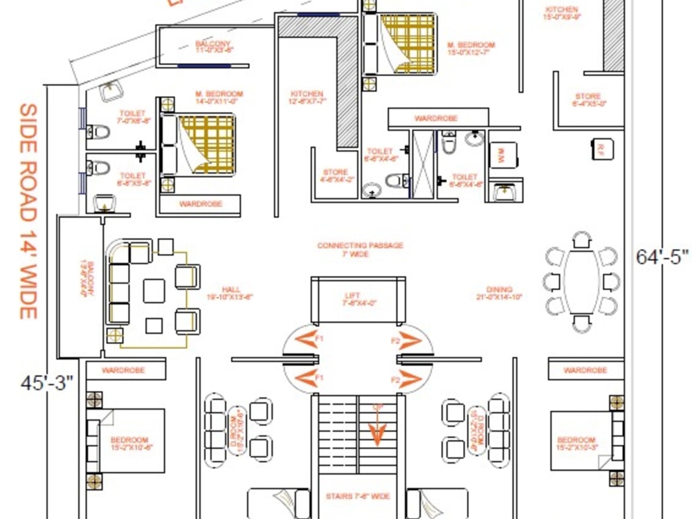 Conversion of rough sketches to 2D AutoCAD Layout Plans | Upwork