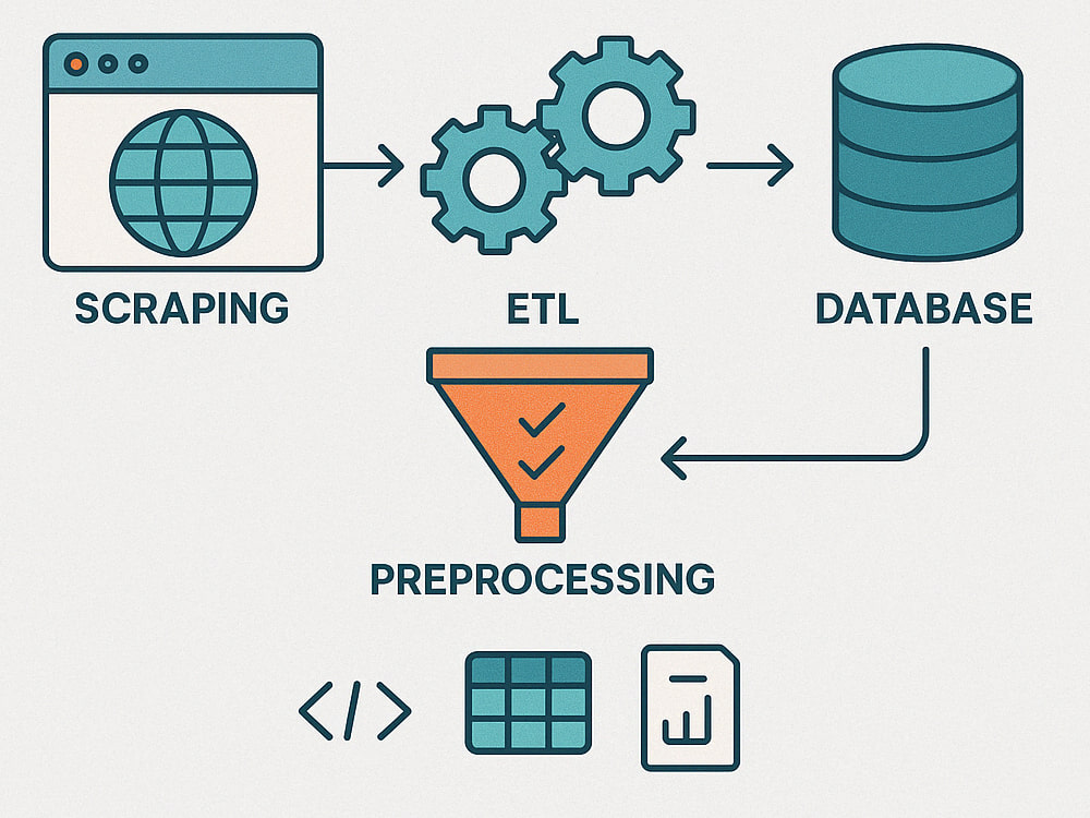 Web Scraping & ETL Service with Structured Data Delivery | Upwork