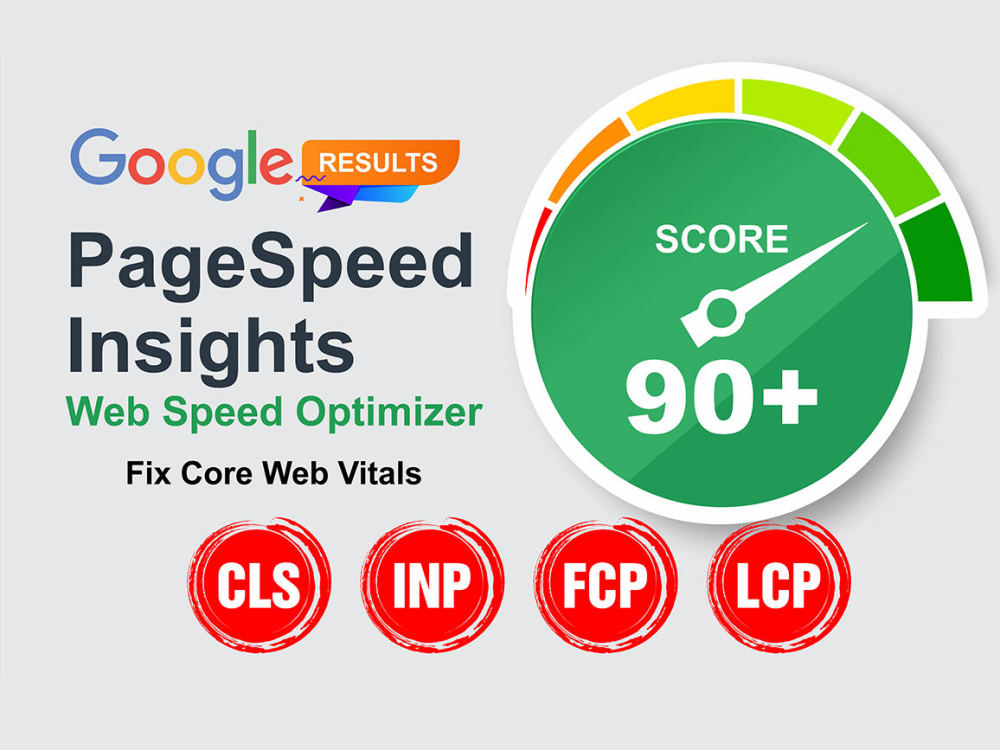 Fix core web vitals, fix cls, inp, fcp, lcp issues, and web speed optimizer | Upwork