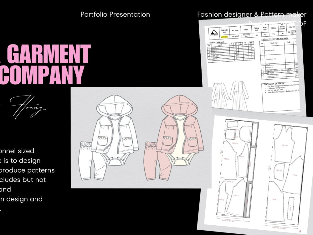 Pattern making based on existing design | Upwork