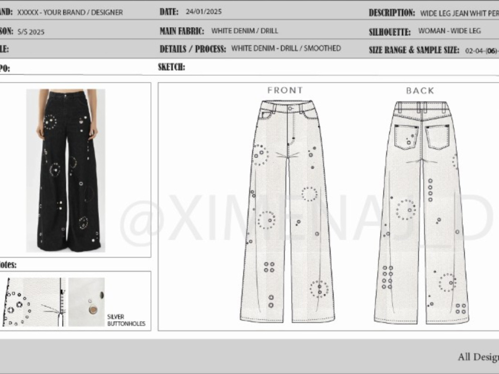 Create fashion cad, garments | Upwork