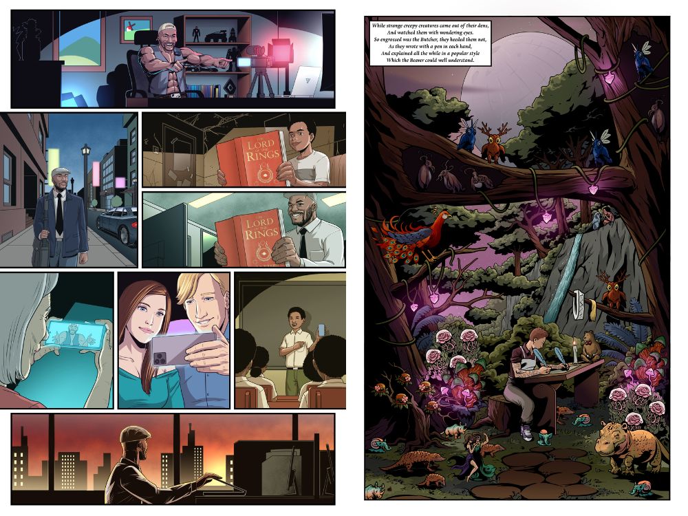 Draw comic page and comic book art in graphic novel style | Upwork