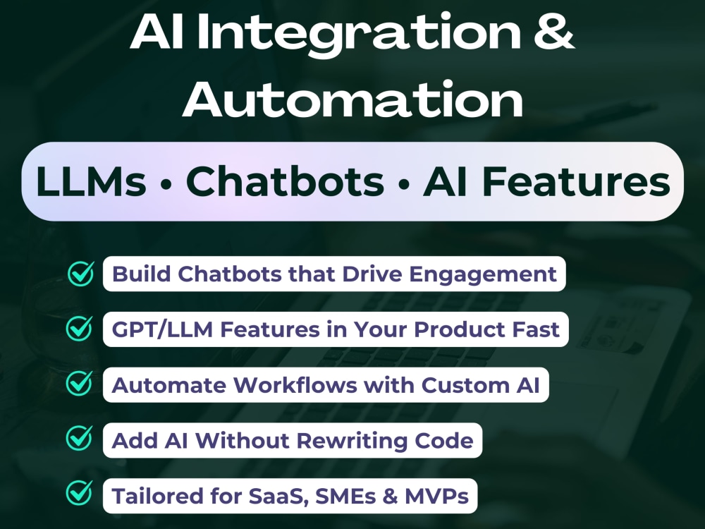 AI-powered solutions using LLMs & chatbots for your business | Upwork