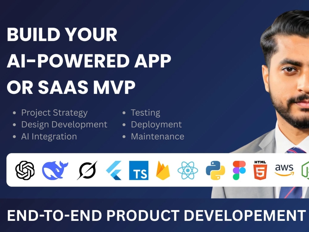 Ai saas, mvps, software product from idea to launch | Upwork