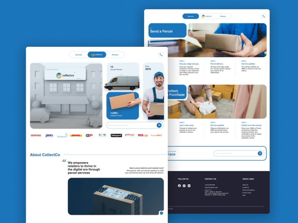 A functional and visually pleasing website design | Upwork