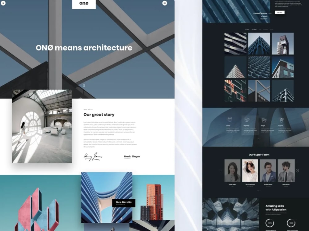 An amazing Landing Page UX & UI Design | Upwork