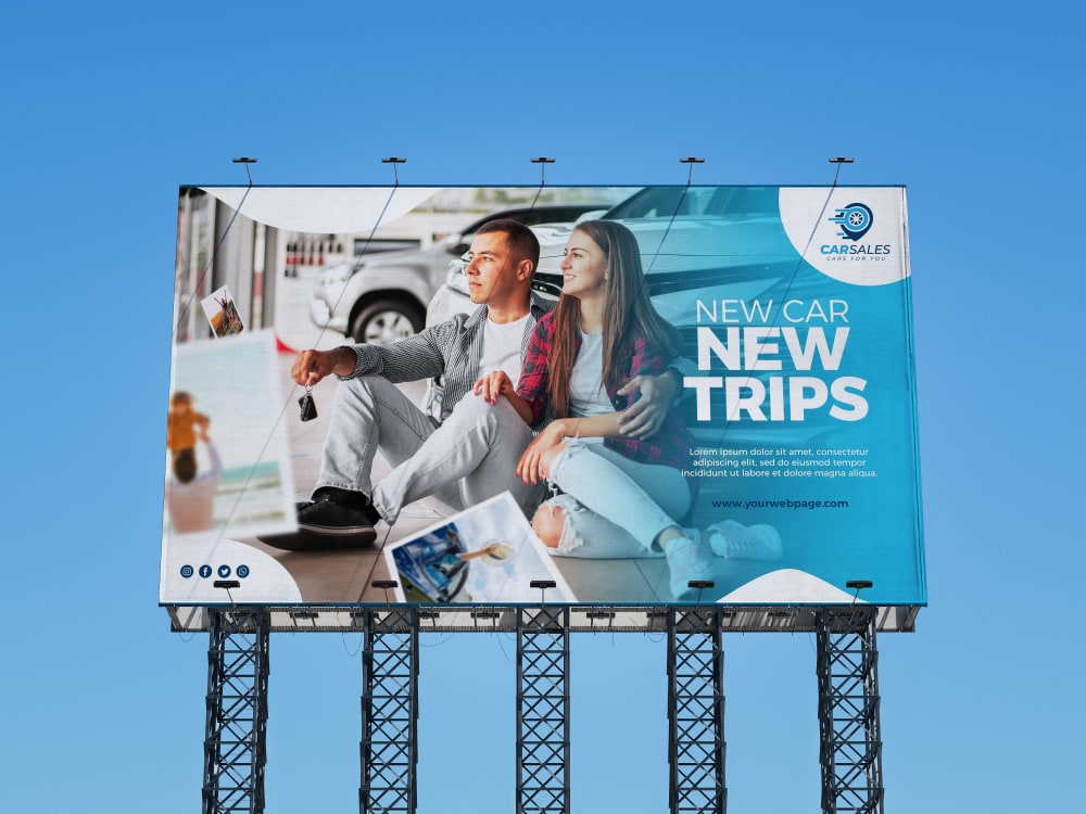 A Professional Billboard, Yard sign, Signage, Roll Ups design | Upwork