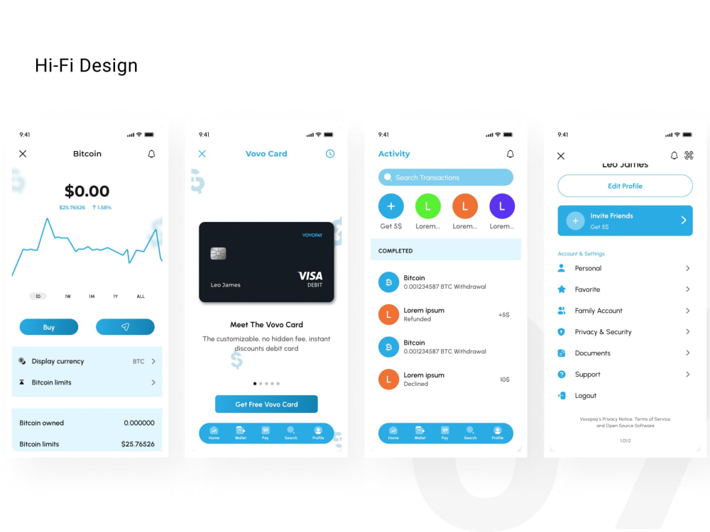 Clean & Modern UI/UX Design for a Mobile App | Upwork
