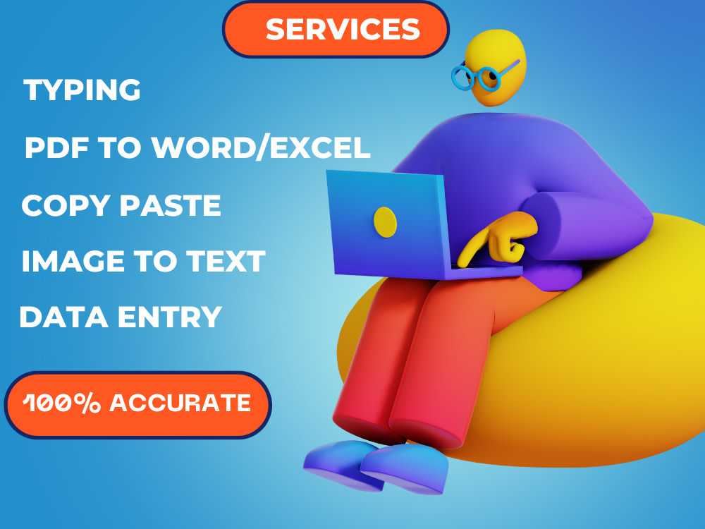 Data Entry, Web Research, Typing, Copy Paste | Upwork