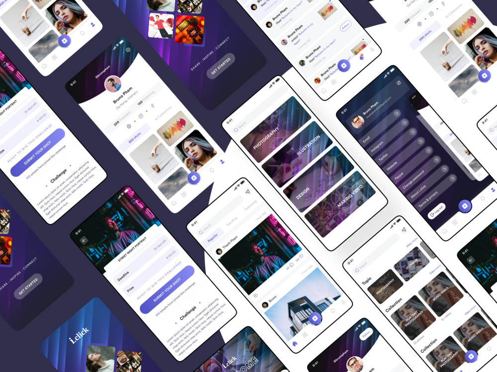 UI/UX designs for mobile app and Web app | Upwork