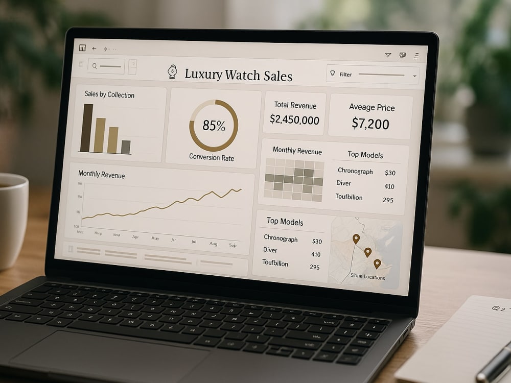 Custom Power BI Dashboards, Financial Reports & Data Modeling | Upwork