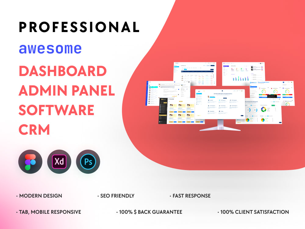 Design awesome saas, web app, dashboard, admin panel | Upwork