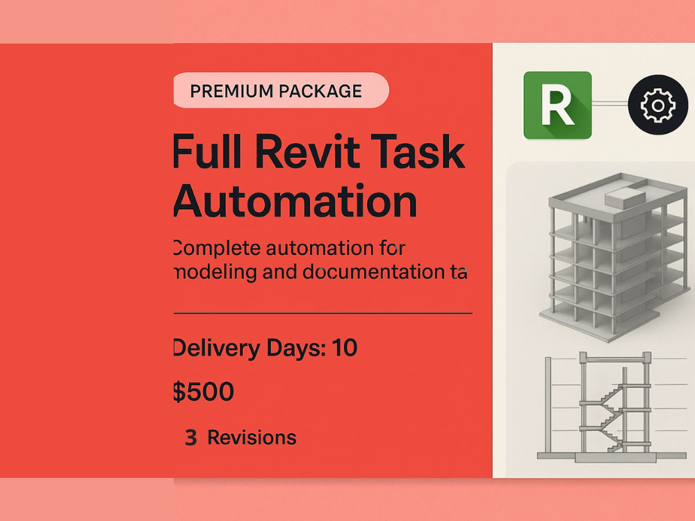 Revit Dynamo Automation for Infrastructure BIM Projects | Upwork