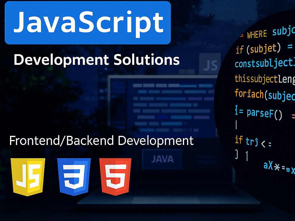 Dynamic JavaScript Development Solutions: Frontend and Backend ...