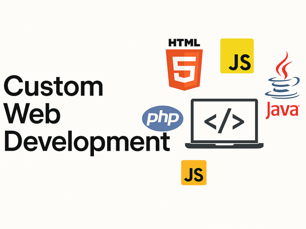 Custom Web Development Solutions with HTML, CSS, JS, PHP & Java | Upwork Custom Web Development Solutions with HTML, CSS, JS, PHP & Java | Upwork