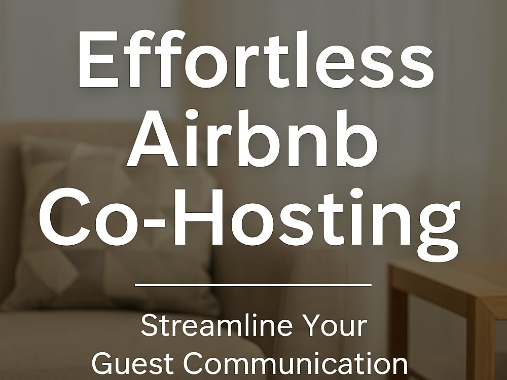 Remoted Airbnb co-host and managed guest communication & operations ...