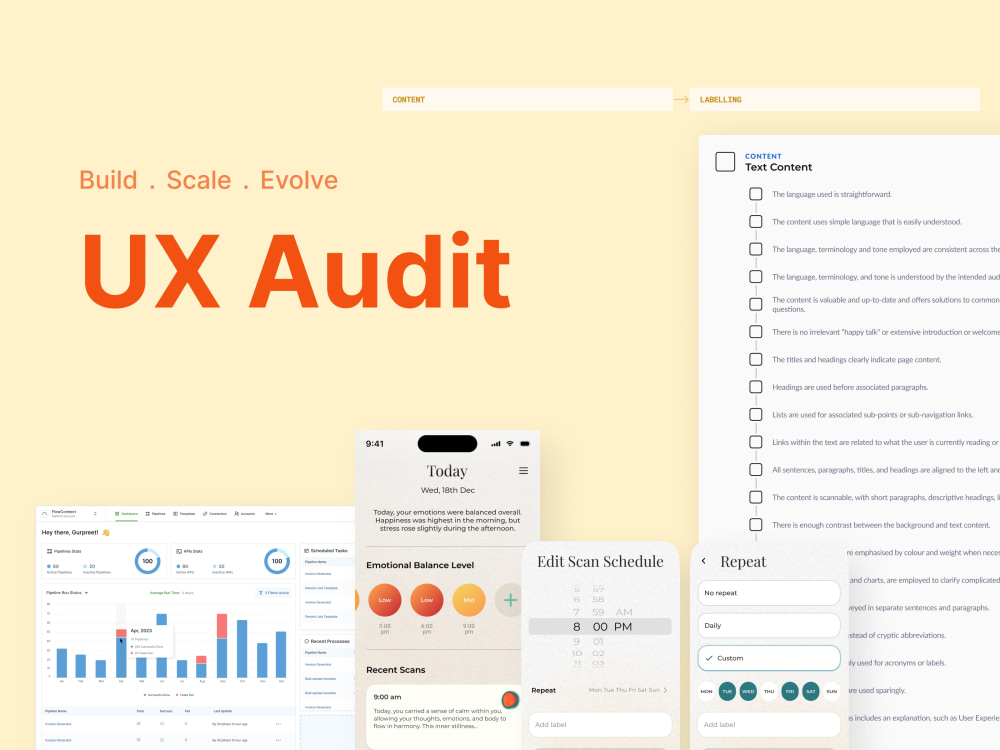 UX Audit + Redesign for Mobile Apps. | Upwork