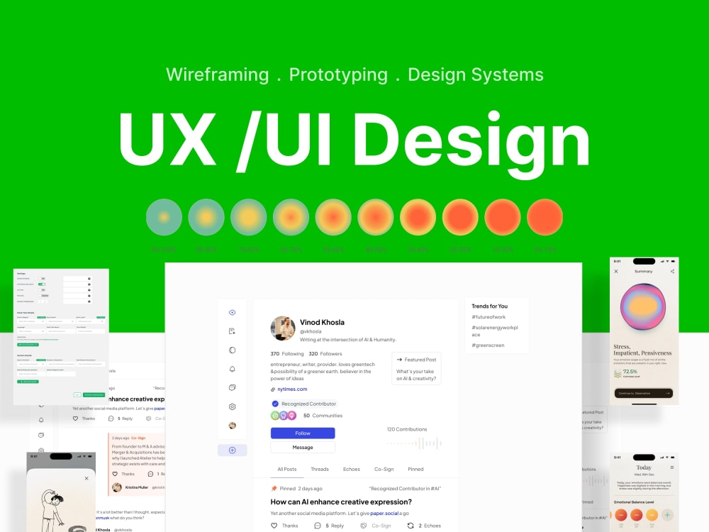 MVP UI Design for Startups 🔧 | Upwork