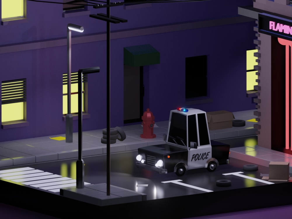 A 3D isometric render. | Upwork