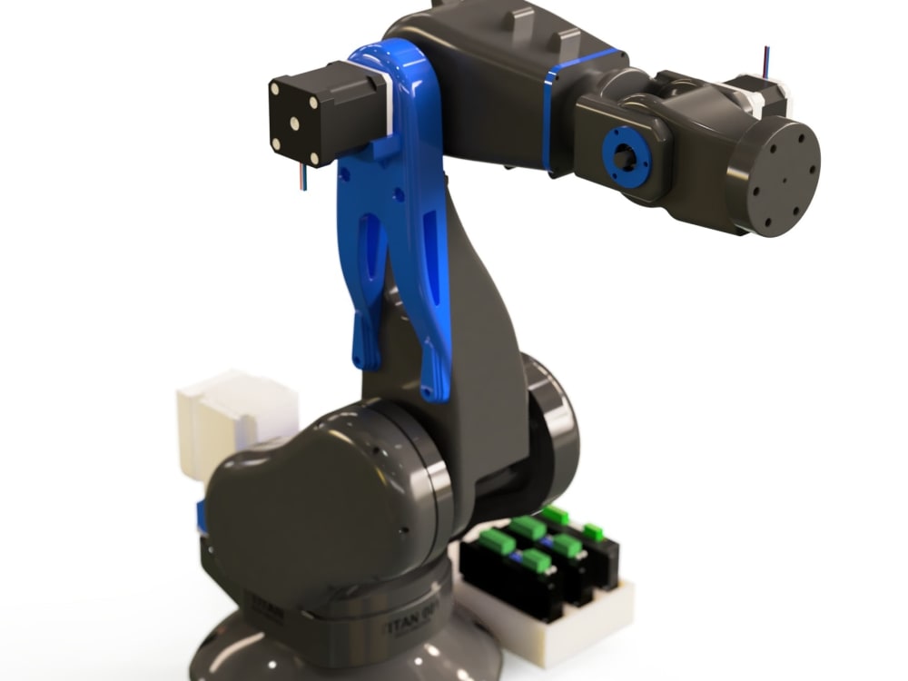 Robotics-Ready CAD Design + 3D Prototype-Optimized Files (DFM Included ...