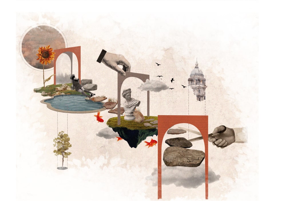 Aesthetic Pinterest conceptual architecture diagrams | Upwork