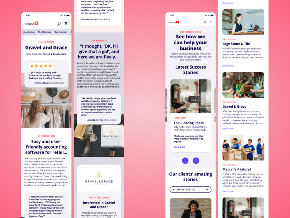 A high converting Landing page • Figma | Upwork