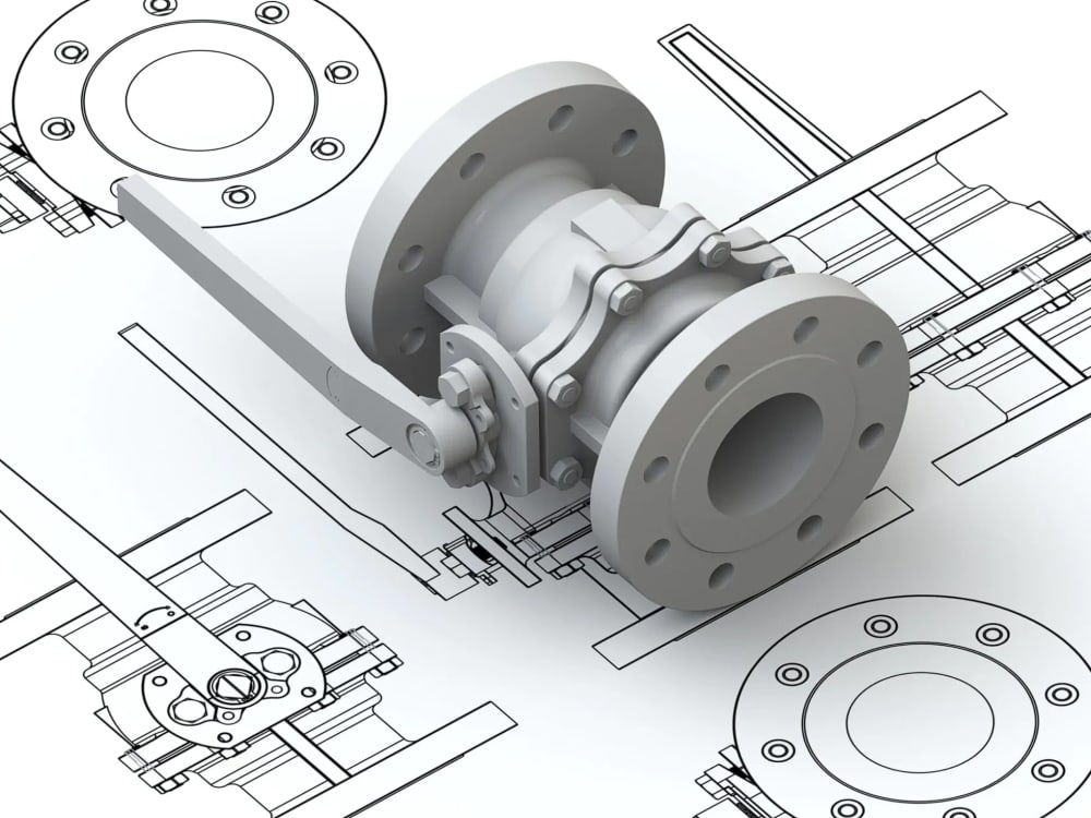 2d to 3d CAD design | Upwork
