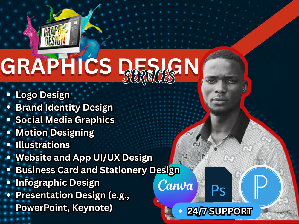 High-quality graphic design for digital, social media, and print needs ...