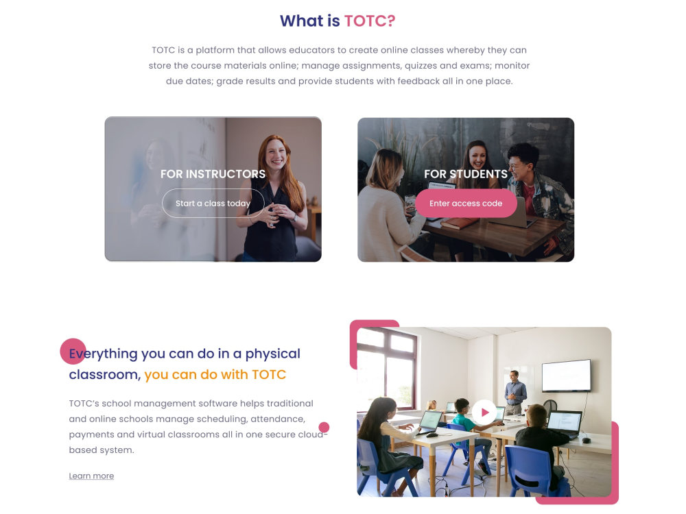 E Learning Site || Educational Website || UIUX Design || Figma | Upwork