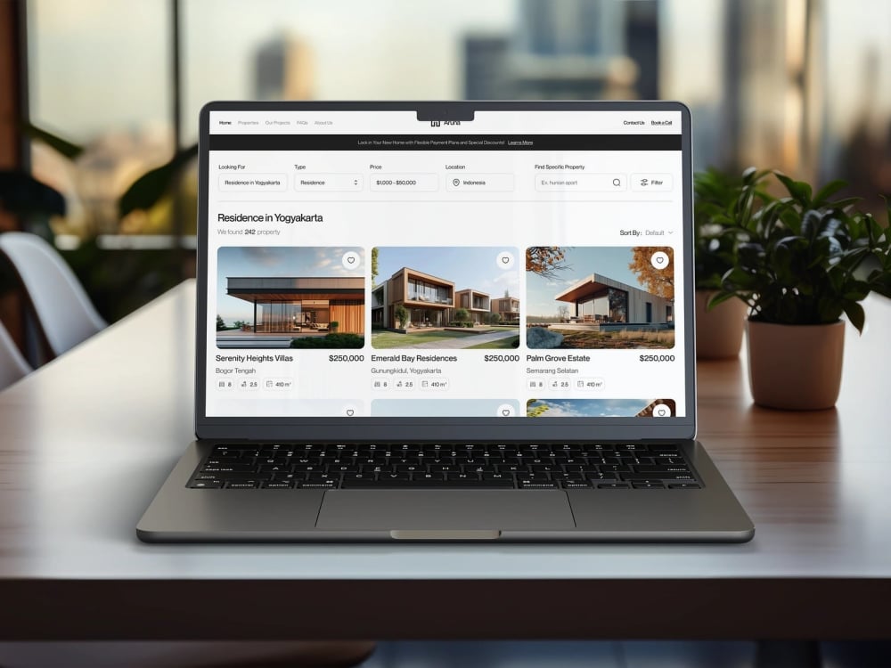 A responsive real estate website UI/UX for buyers & agents | Upwork