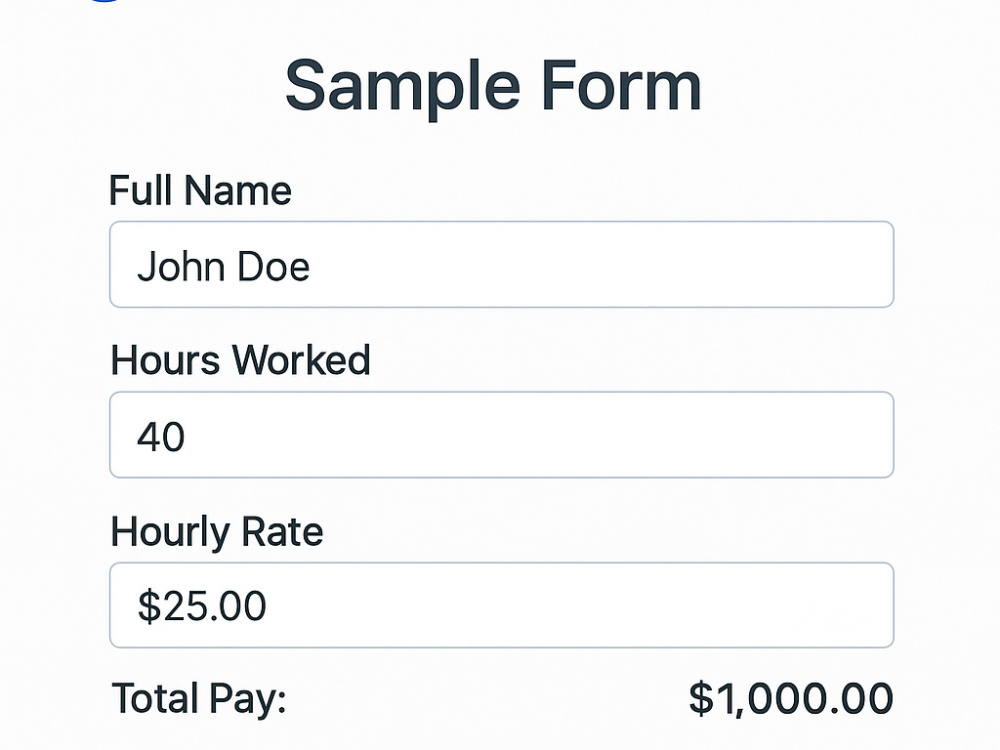 A Done-For-You Digital Form Templates | Upwork