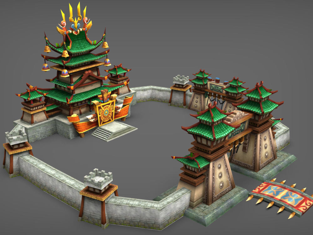 Amazing lod 3D environments for your games, movies or render purposes ...